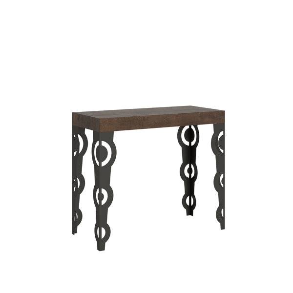 Itamoby Extending Console Table Karamay Small Premium with Anthracite Structure | Wayfair.co.uk